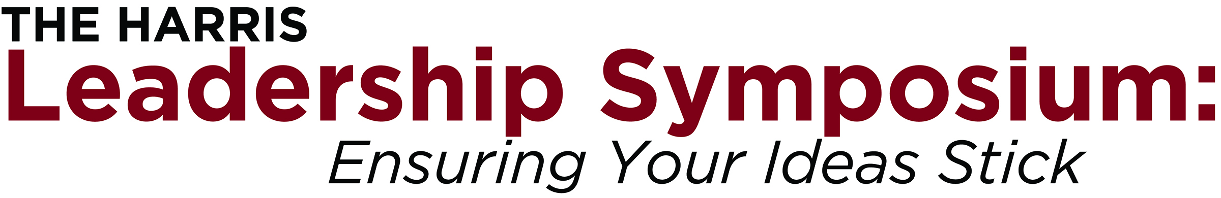 The Harris Leadership Symposium | The University of Chicago Harris ...